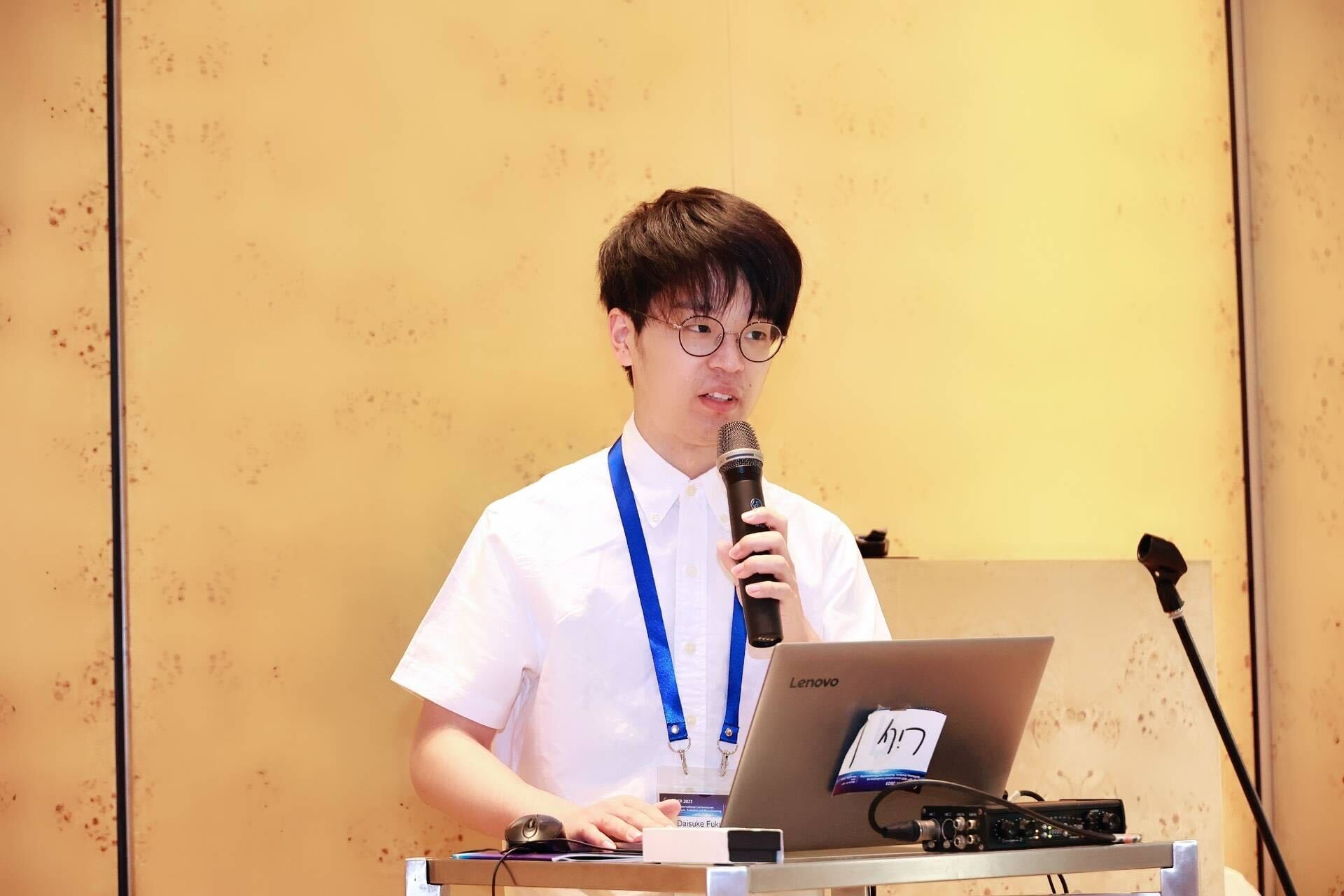 Mr. Fukumoto presented his research at SANER 2023 | SDLab at NAIST