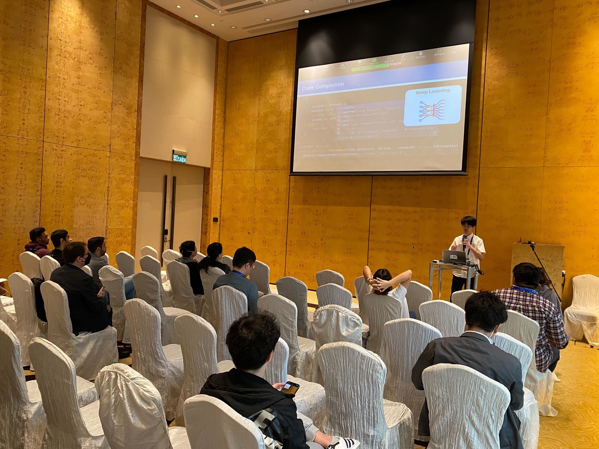 Mr. Fukumoto presented his research at SANER 2023 | SDLab at NAIST