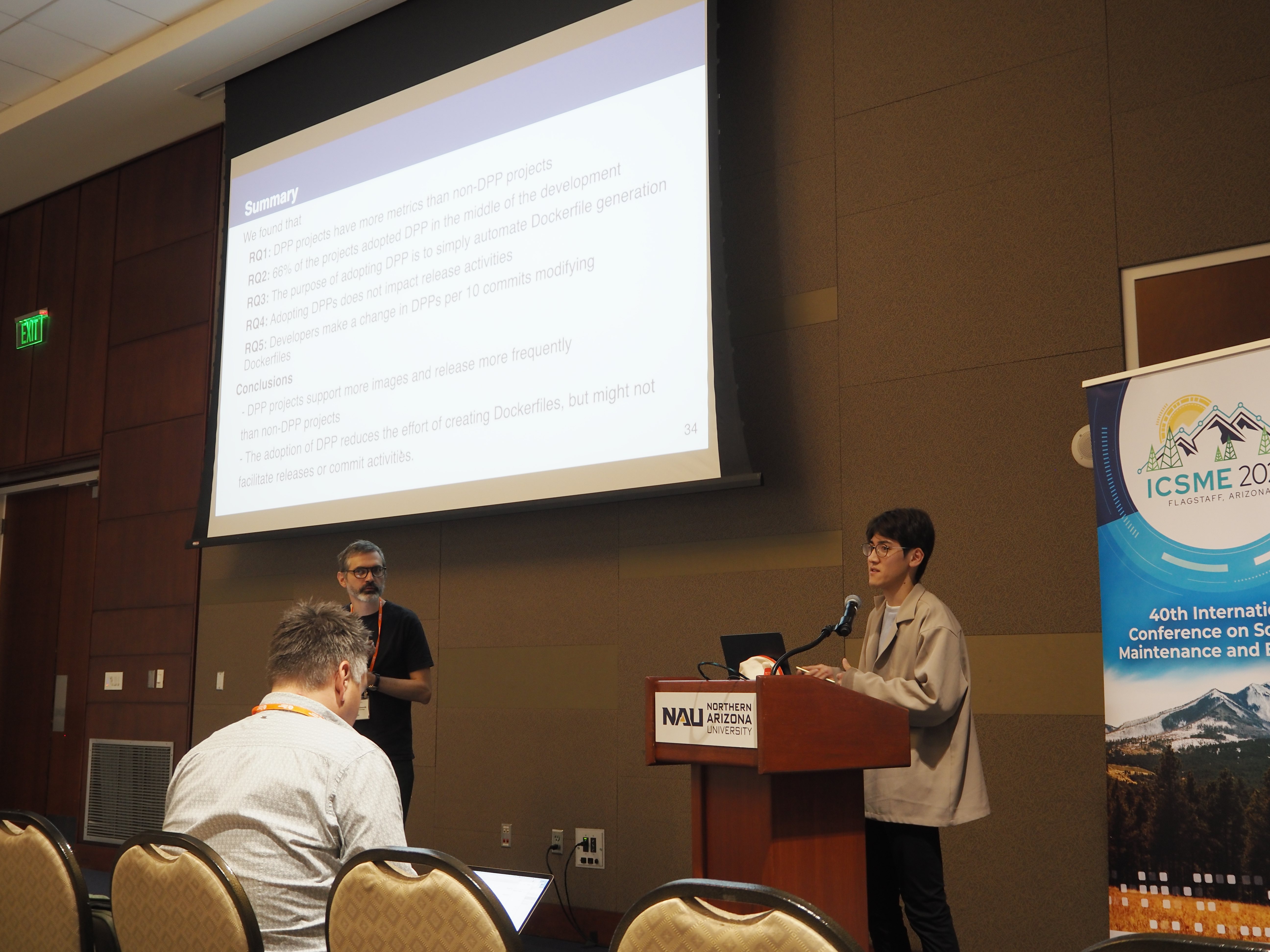 Mr. Mabuchi presented his research at SCAM 2024 | SDLab at NAIST