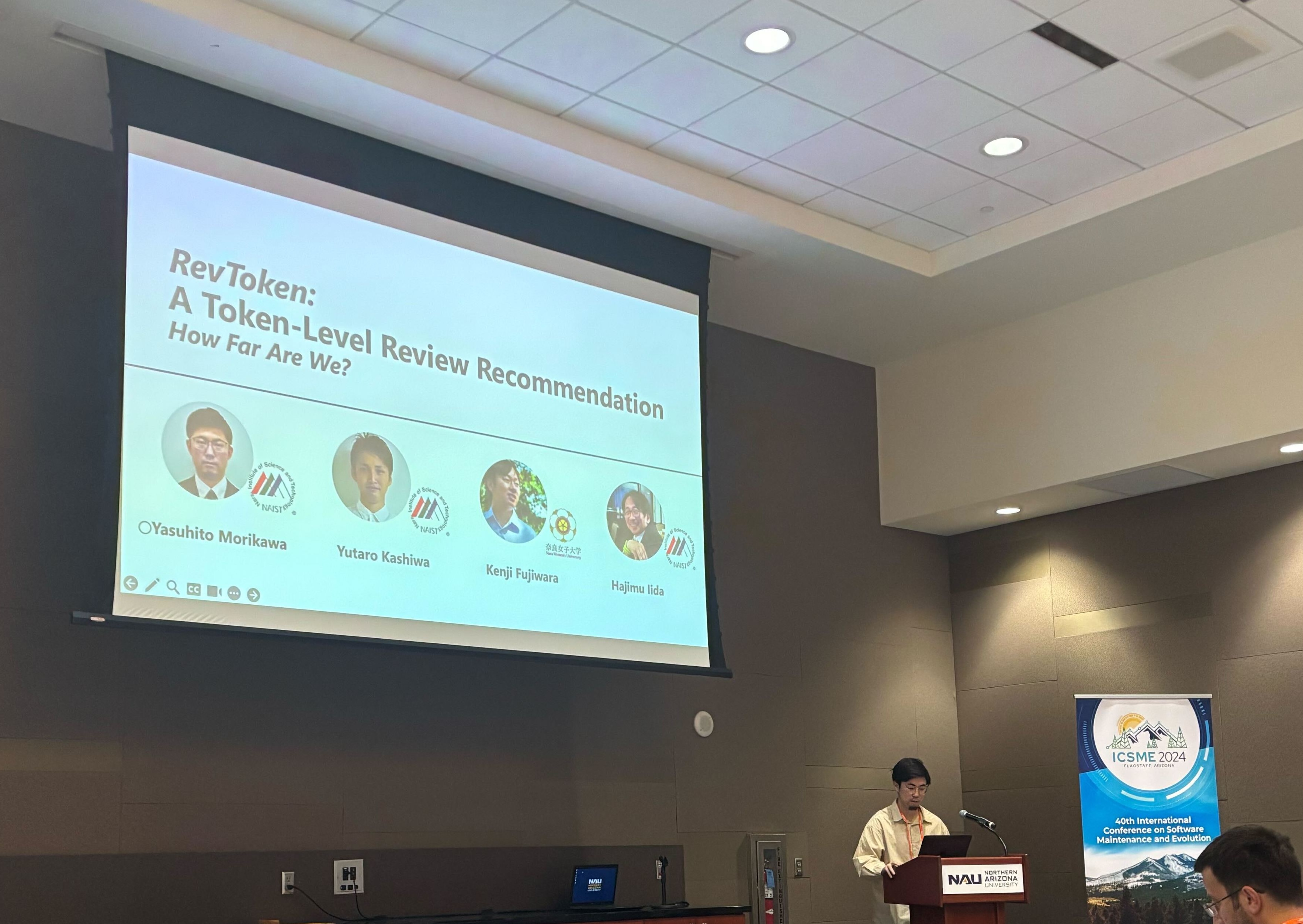 Mr. Morikawa presented his research at ICSME 2024 | SDLab at NAIST