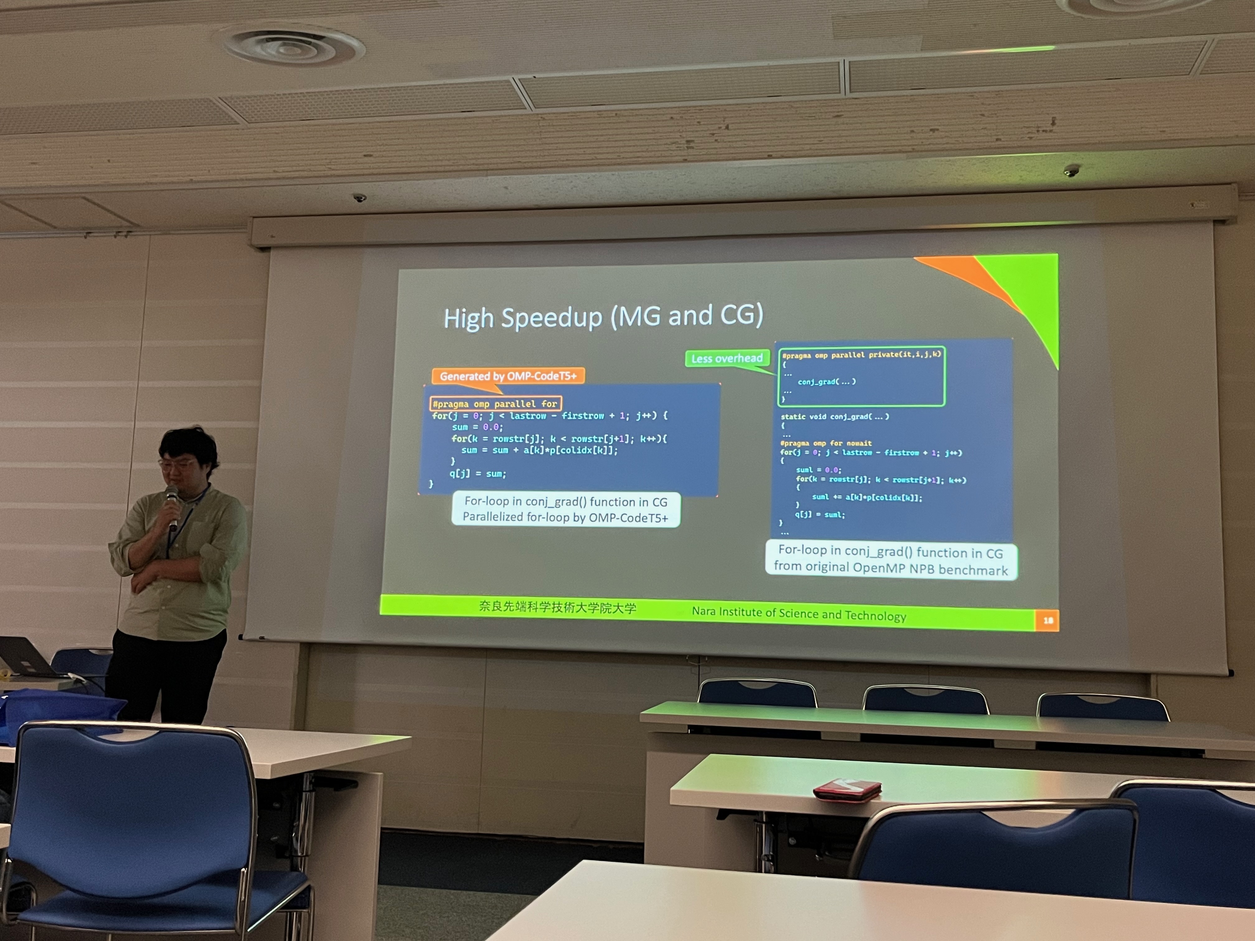 Soratouch's presented his research at LLMxHPC: 2024 / IEEE Cluster 2024 | SDLab at NAIST