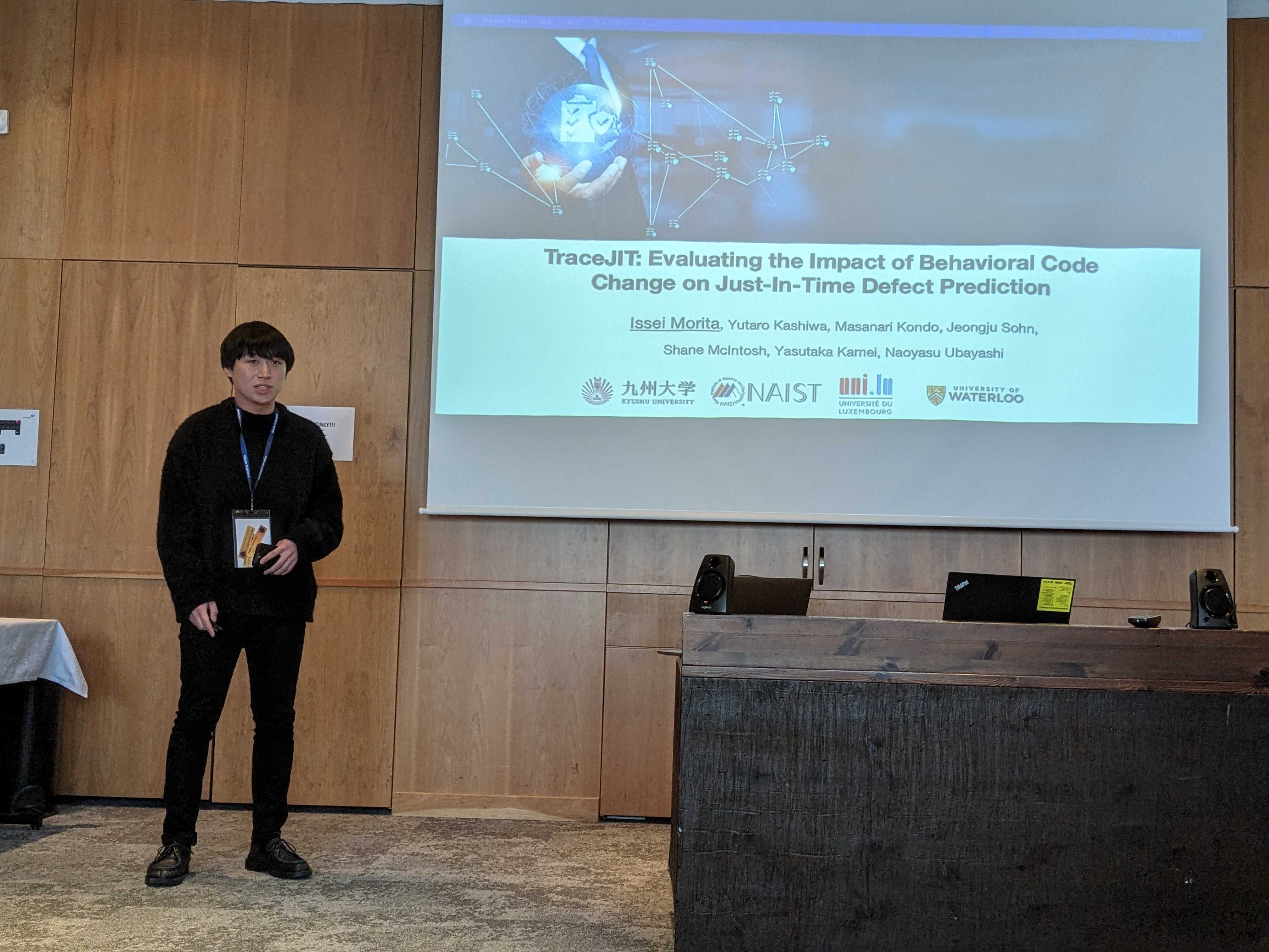 Our collaboration with Waterloo University, Luxemburg University, and Kyushu University is ...